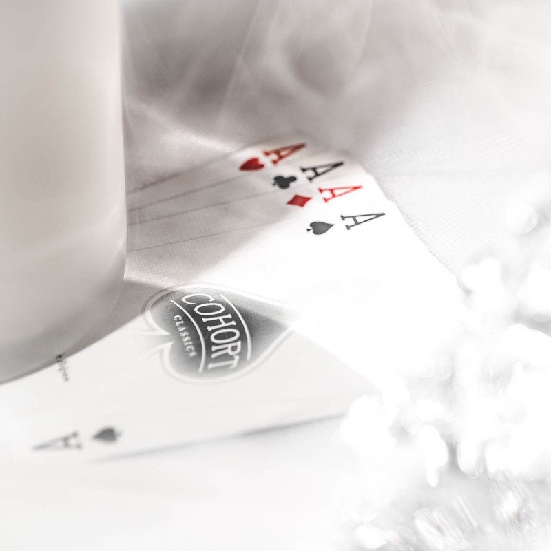 Jeu de cartes Cohort Poker Deck - Ghost Edition