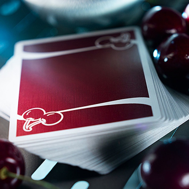 Cherry Red Reno Poker Deck